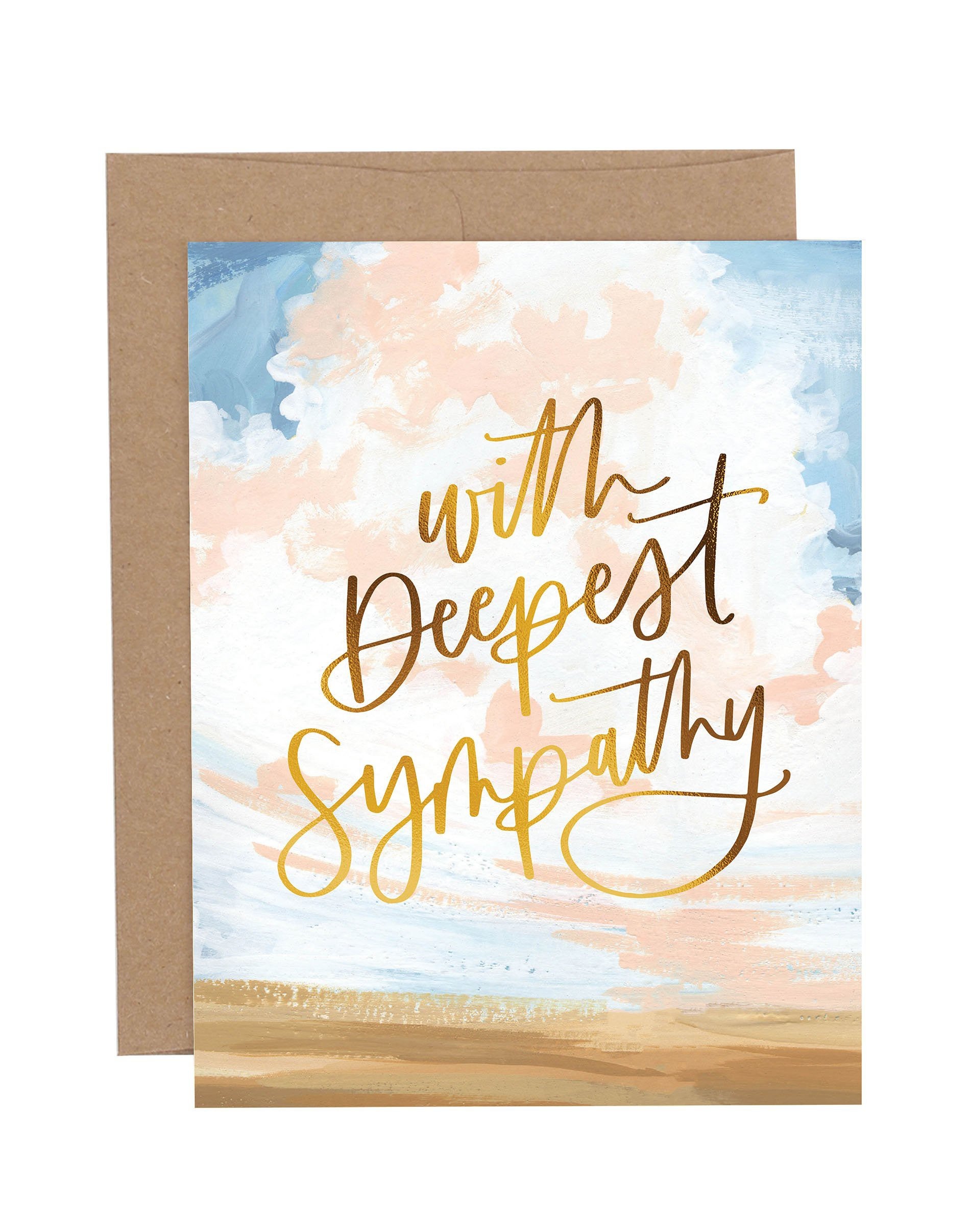Landscape Sympathy Card | Klondike Gift Supply